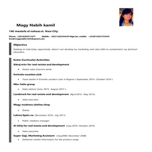 Magy Nabih Cv (3) | PDF