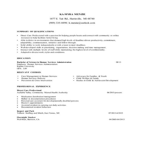 James Sherwood DSP Resume | DOCX