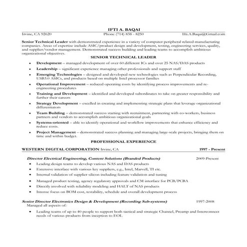 George Breen Resume | DOC