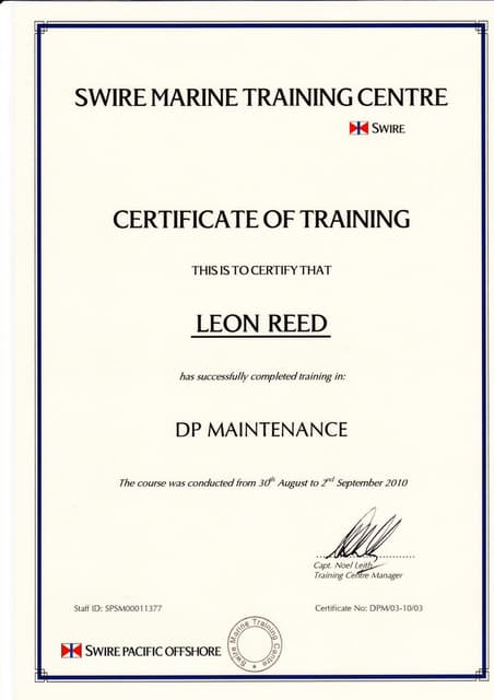 Certificate of Service Transnet | PDF