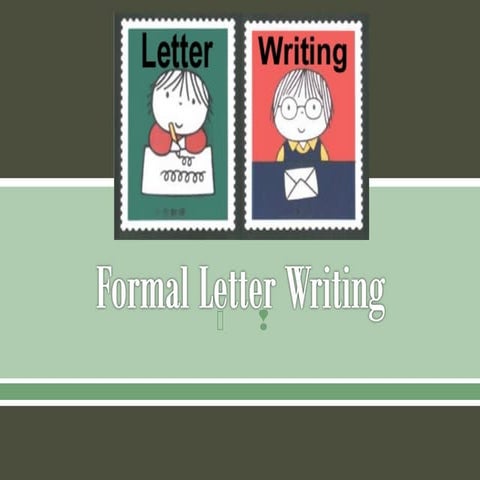 Sec 1 formal letter (language focus) | PPT
