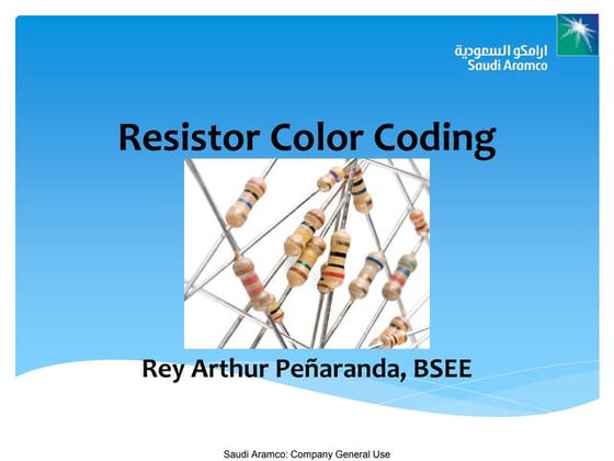 Resistor color coding | PPTX | Physics | Science