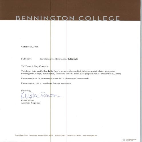 proof of enrollment | PDF