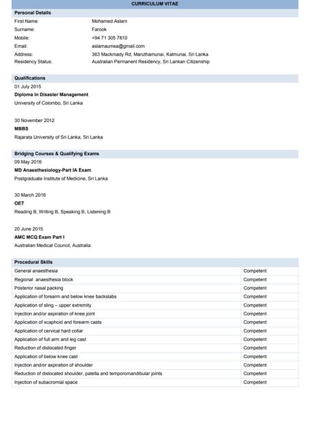 Alaa Resume | DOCX | First Aid | Injuries