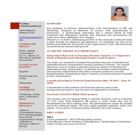 neelima cv_ | DOCX