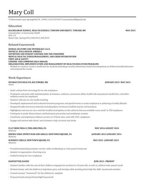 Christopher Hutter Current Resume | PDF