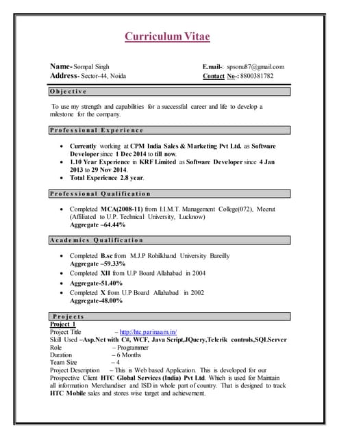 Rakesh resume | PDF