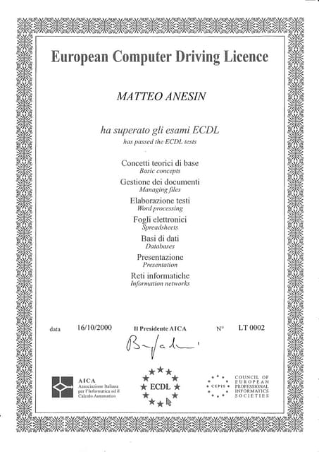 diploma laurea economia e commercio | PDF