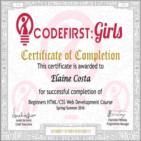 Coding Certificate | PDF