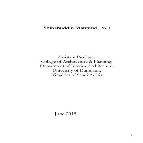 Shihabuddin Mahmud CV Linkendin | DOC | Islam | Religion & Spirituality