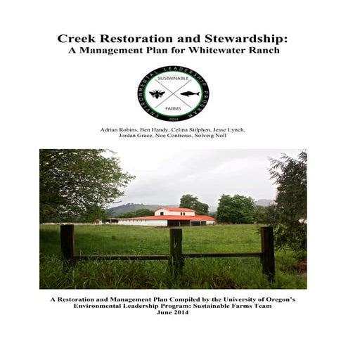 Restoration Plan | PDF