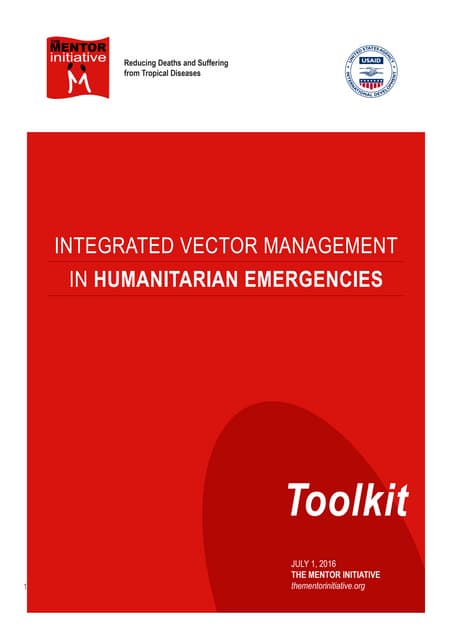 Integrated vector management | PPTX | Infectious Diseases | Diseases ...