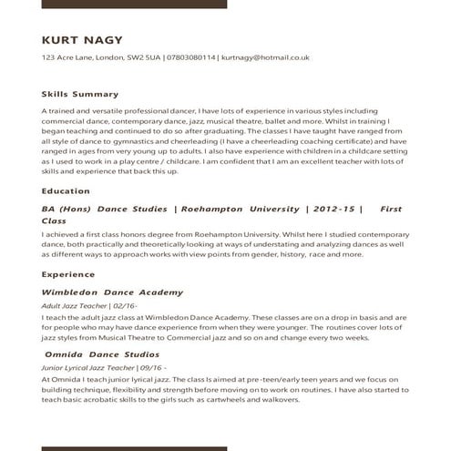 MGA CV Kurt Nagy | PDF