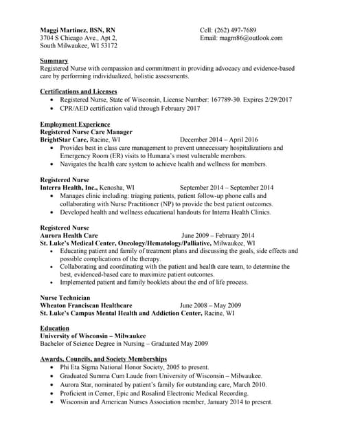 Andrea Langley Resume | PDF
