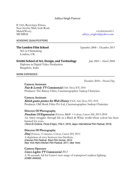 Paul Hines CV | PDF