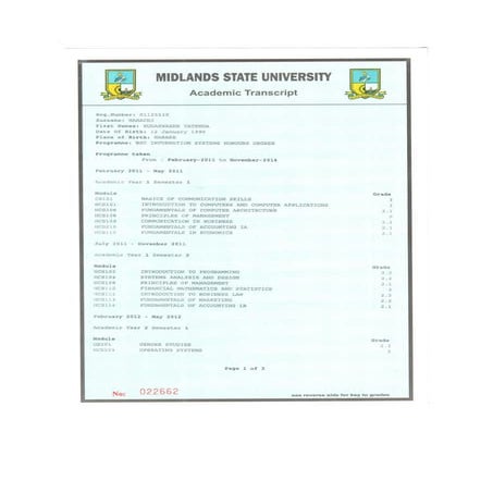 transcript kuda | PDF