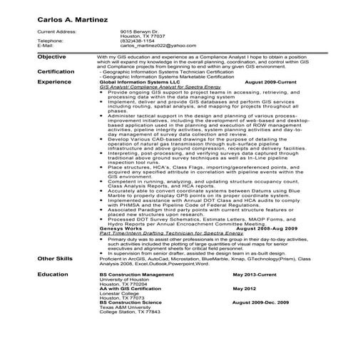 Carlos M_Resume | PDF