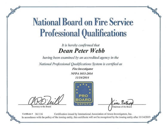 FRNSW Certificate of Service | PDF