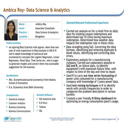 DSA_Ambica_ CV | PPT