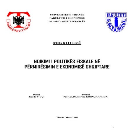 Ndikimi i politikes fiskale ne permiresimin e ekonomise shqiptare. pdf ...