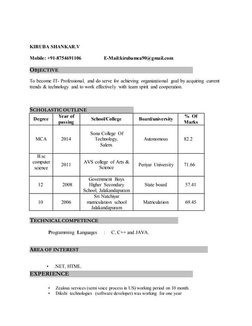 LUBNA_Resume | DOC | Programming Languages | Computing