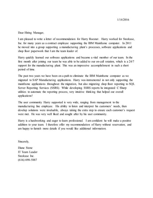 Derek Lynch Recommendation Letter (1) | PDF