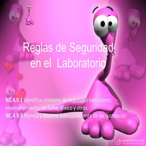 Símbolos de seguridad en el laboratorio | PPTX