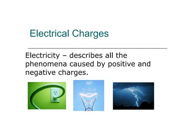 Electrostatics -1 | PPTX