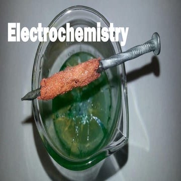 1 electrochemistry | PPT