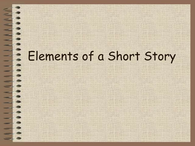 Short Story Powerpoint | PPT