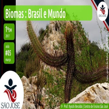 1EM #05 Biomas (2017) | PPT