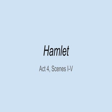 Shakespeare - Hamlet Act 4 - Presentation.pdf
