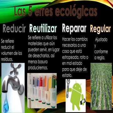 Las 5 erres ecologicas | PPTX