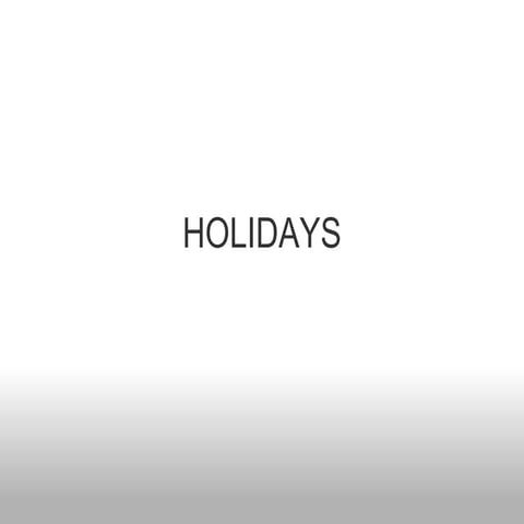1 eso unit_5_vocabulary_1_holidays | PPT