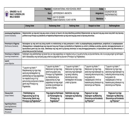 MELCS AP9 deped | PDF