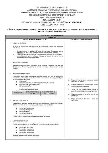Historia y geografia diagnostico | DOC