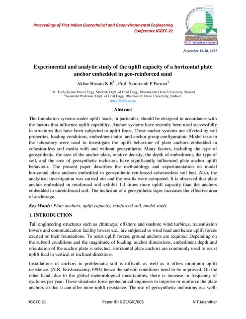 Analysis of-geotextile-reinforced-road-embankment-using-plaxis-2d | PDF