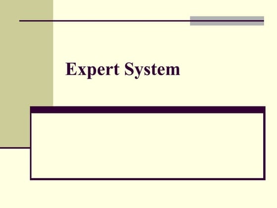 Fuzzy expert system | PPT