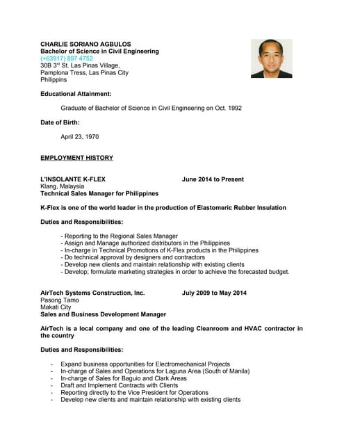 Malcolm Stanley Resume 2015 Current | PDF