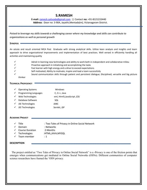 chaitra Resume | DOCX