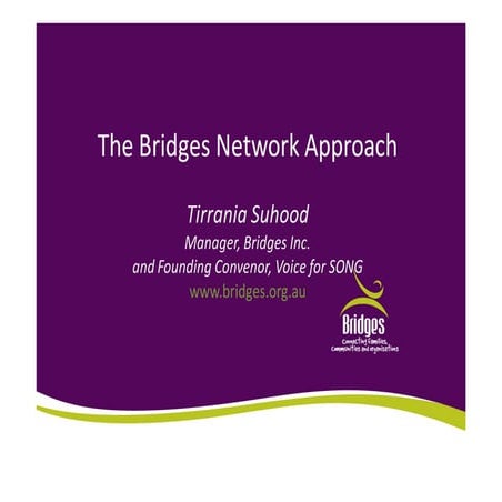 Bridges Network Approach | PDF | Business | Business and Finance