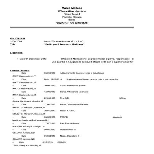 Shane Bruce Constable - Resume | DOCX