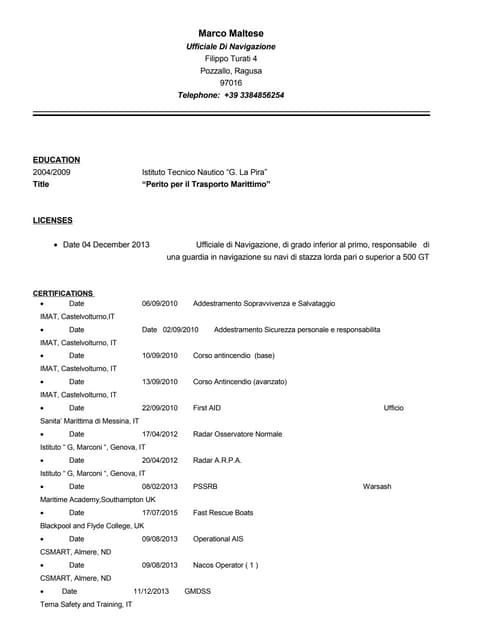 Cv thomas kotoloulis | PDF