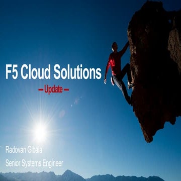 F5 Cloud Solutions | PDF