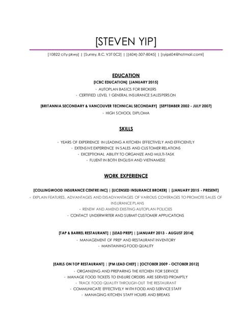 Sam Resume 2015 (2) | PDF