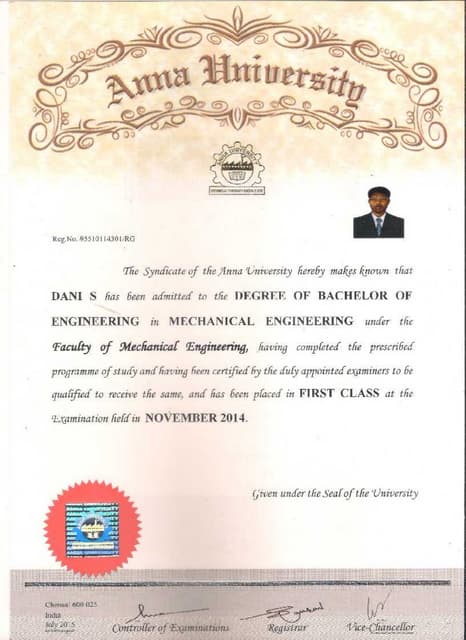 Reliance Exp Certificate | PDF