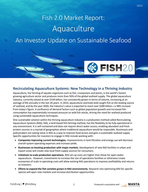 IntensAquatica Shrimp RAS - Aug 2022 v4.0.pdf | Agriculture | Industries