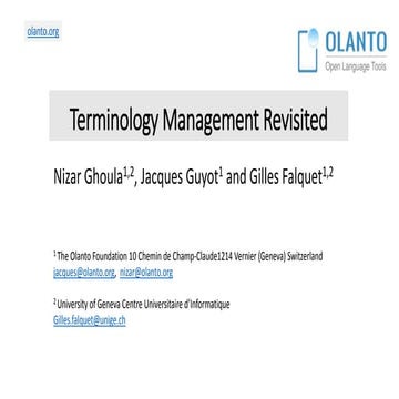 Presentation ASLIB 2014_Ghoula | PPTX