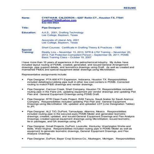 Paul Khawli Bilingual Engineer Resume | DOCX