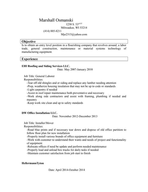 Jennifer Granger - Resume | PDF